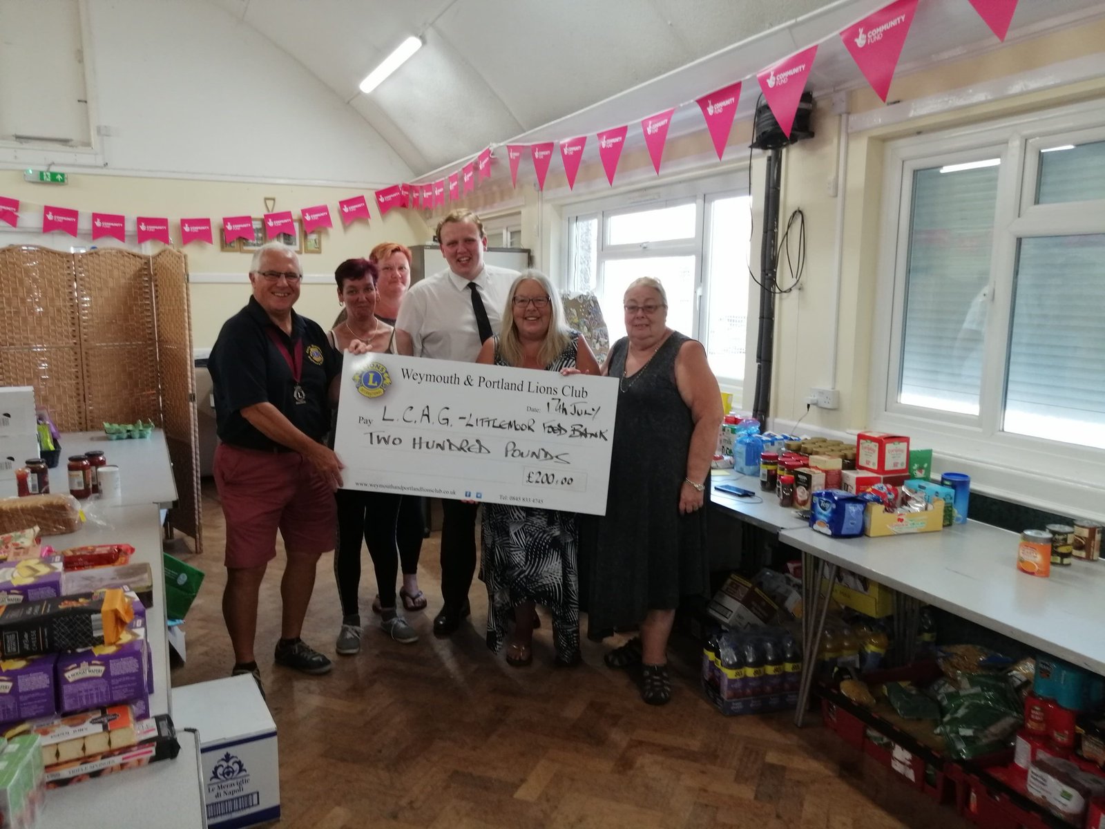 LCAG FOOD BANK SUCCESS - Big 4 Littlemoor
